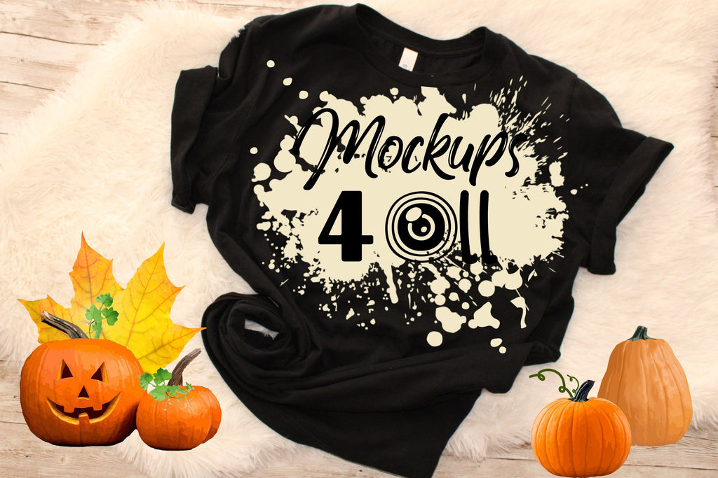Fall Mockup Bundle, Halloween Mockup, Pumpkin, Thanksgiving day, Autum ...