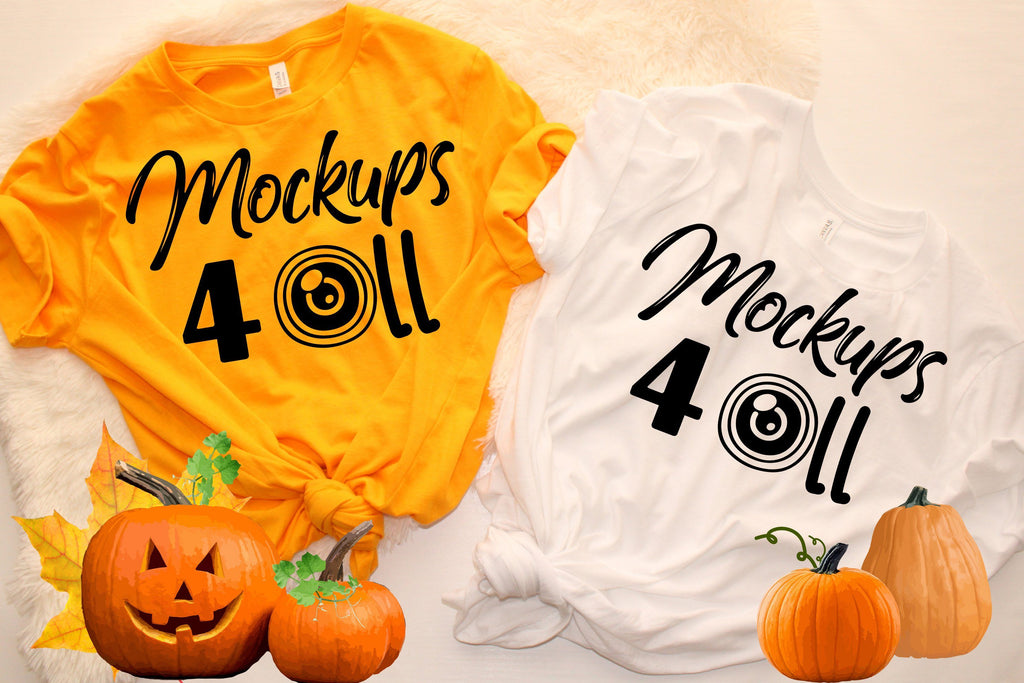 Fall Mockup Bundle, Halloween Mockup, Pumpkin, Thanksgiving day, Autum ...
