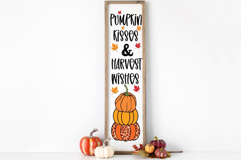 Fall Porch Sign SVG Bundle, Happy fall SVG - So Fontsy