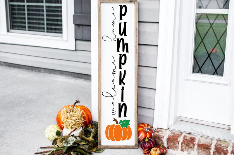 Fall Porch Sign SVG Bundle, Happy fall SVG - So Fontsy