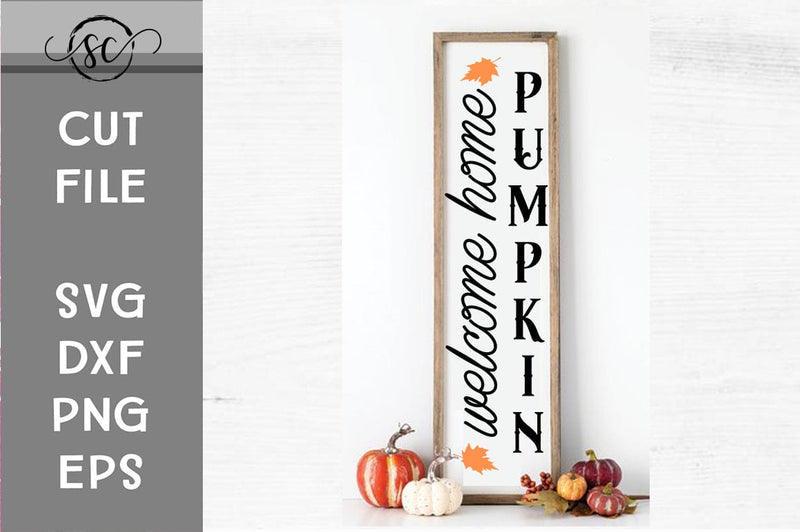 Fall porch sign SVG bundle - So Fontsy