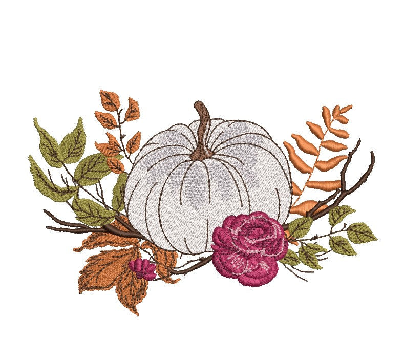 Pumpkins Embroidery Design, It's Fall Y'all Embroidery File, Autumn ...