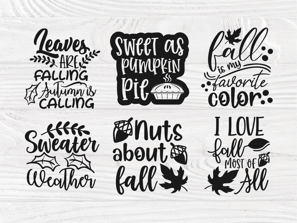 Fall Pumpkin SVG Bundle, Autumn Svg, Halloween Svg - So Fontsy