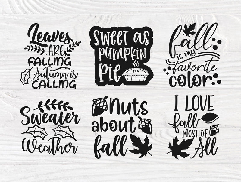 Fall Pumpkin SVG Bundle, Autumn Svg, Halloween Svg - So Fontsy
