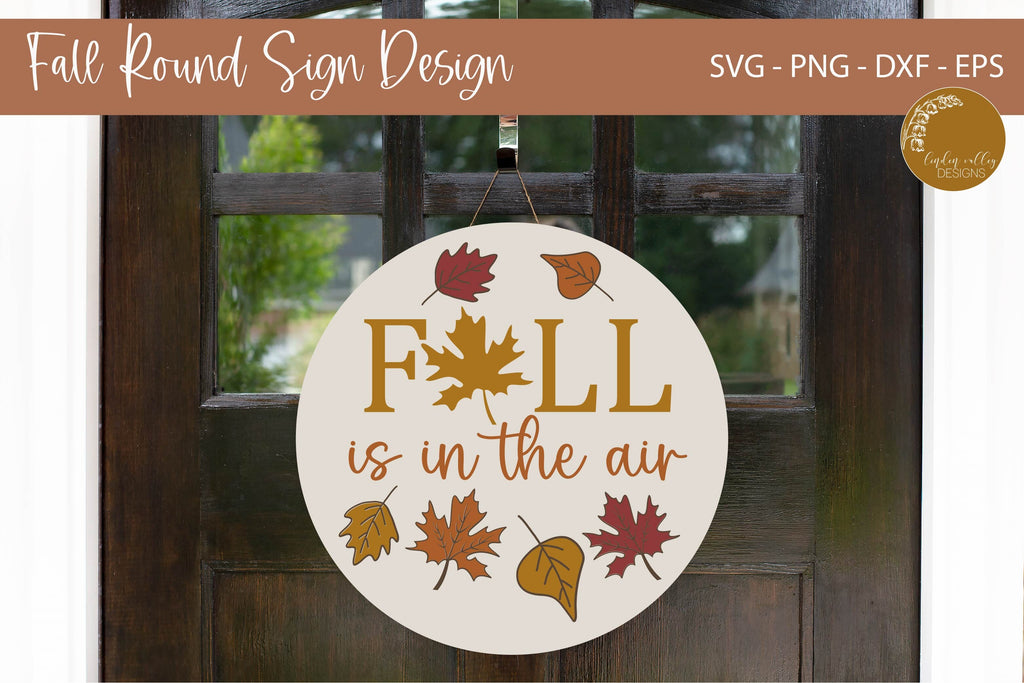 Fall Round Sign SVG Bundle-Autumn SVG Bundle - So Fontsy