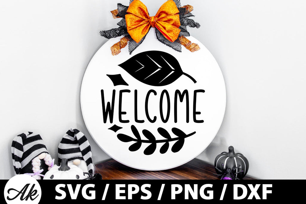 Fall Round Sign SVG Bundle - So Fontsy