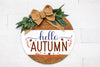Fall Round Signs Svg Bundle - So Fontsy