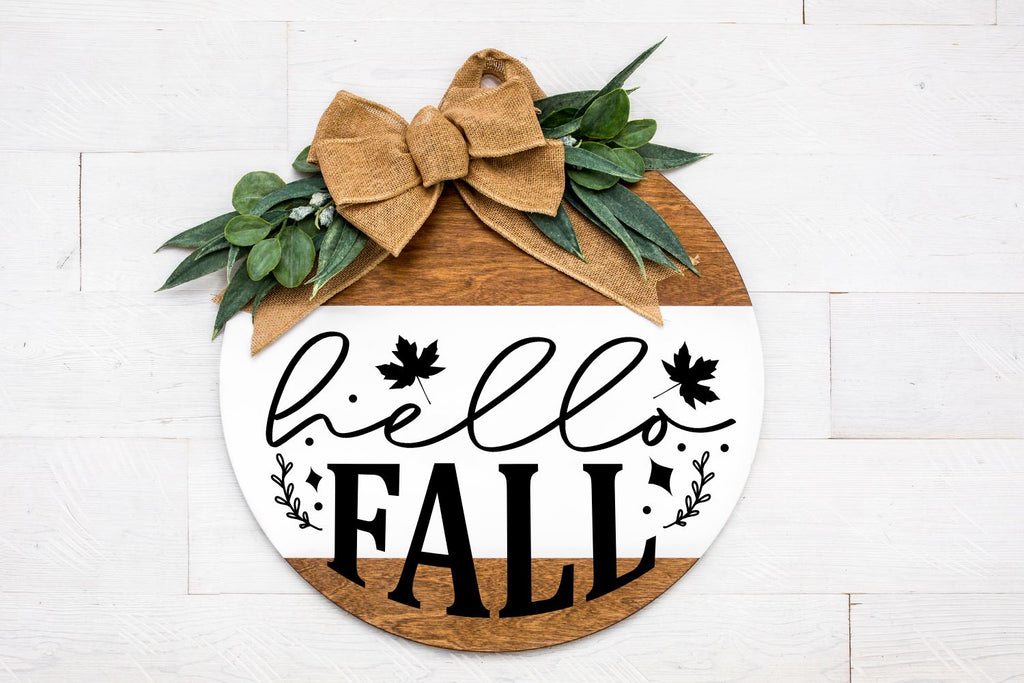 Fall Round Signs Svg Bundle - So Fontsy