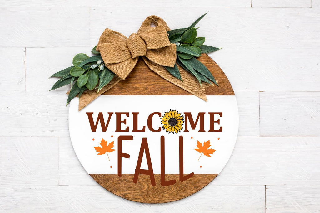 Fall Round Signs Svg Bundle - So Fontsy