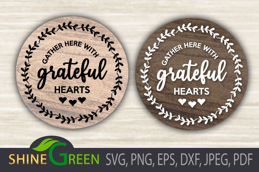 Fall Round Wood Signs Bundle SVG Designs - So Fontsy