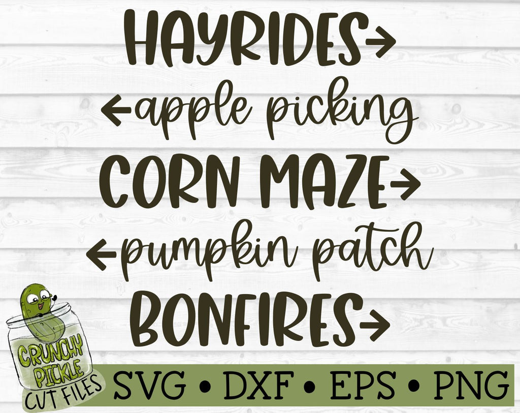 Fall Sign SVG File - So Fontsy