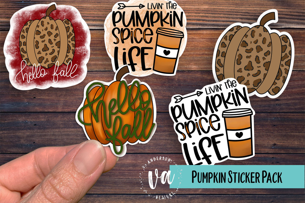 Fall Sticker Pack PNGs - So Fontsy