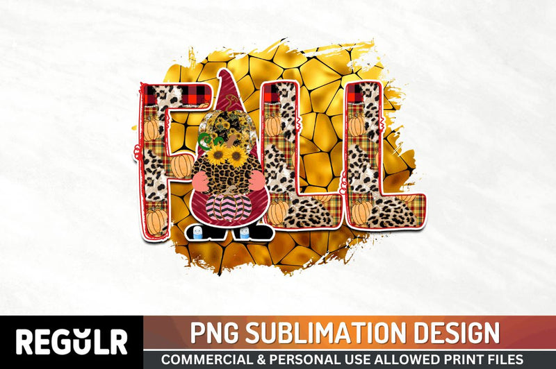 Fall Sublimation PNG, Vintage Autumn Sublimation Design - So Fontsy