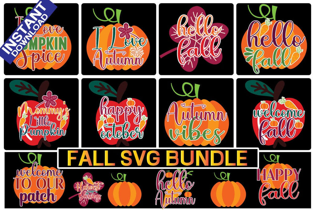 Fall Svg Bundle - So Fontsy
