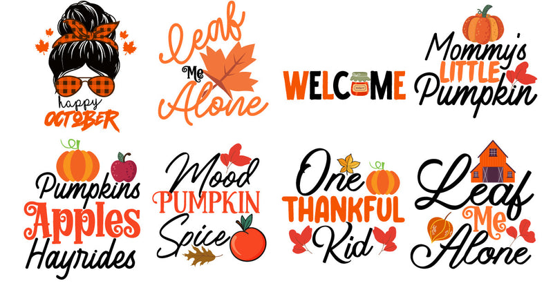 Fall SVG Bundle, Thanksgiving Svg Bundle,Fall Pumpkin SVG Bundle ...