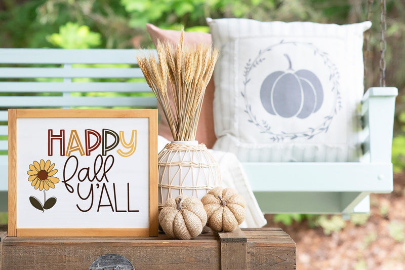 Fall SVG Files For Cricut, Cute Fall Clipart, Hello Fall SVG, Pumpkin ...