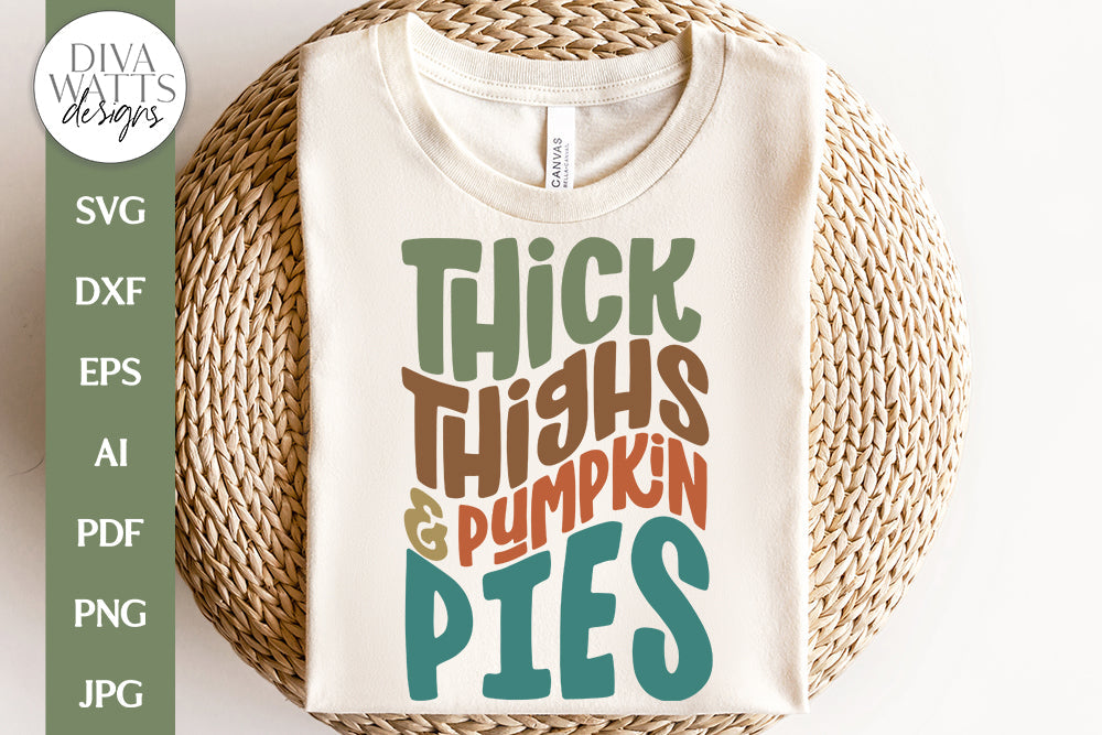 Fall Vibin' Retro SVG Bundle - So Fontsy