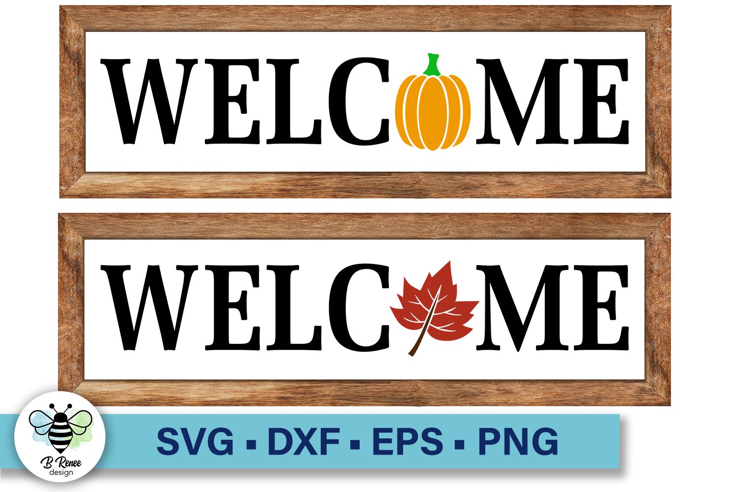 Fall Welcome Signs SVG | Fall SVG - So Fontsy