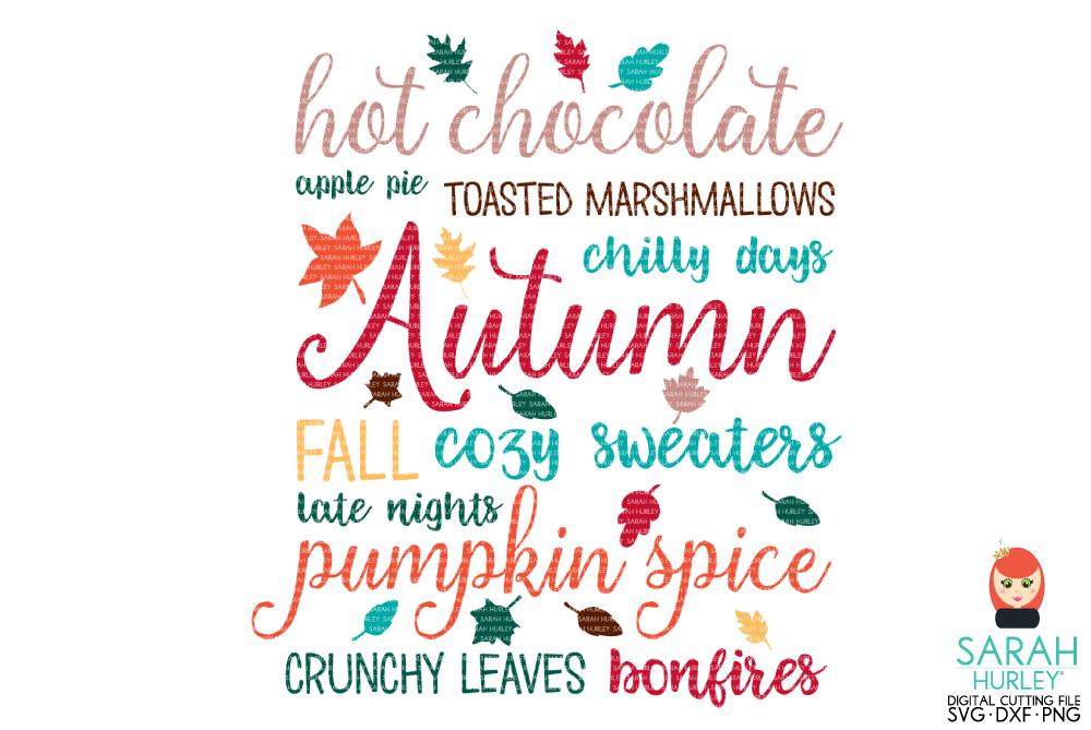 Fall Word Art - So Fontsy