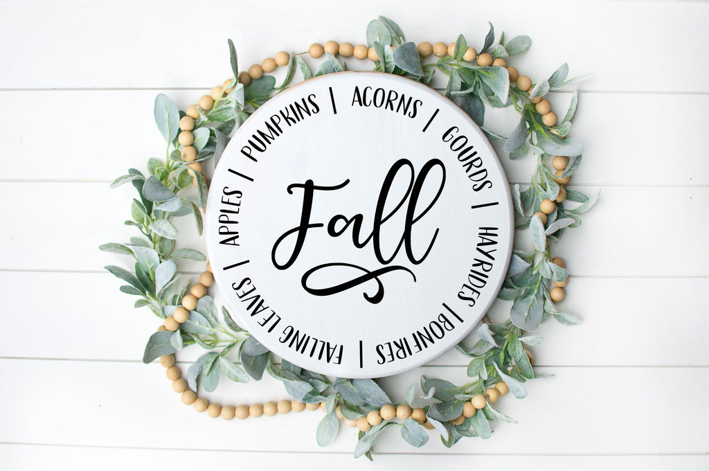Fall Words Svg, Png, Dxf, Thanksgiving Files - So Fontsy