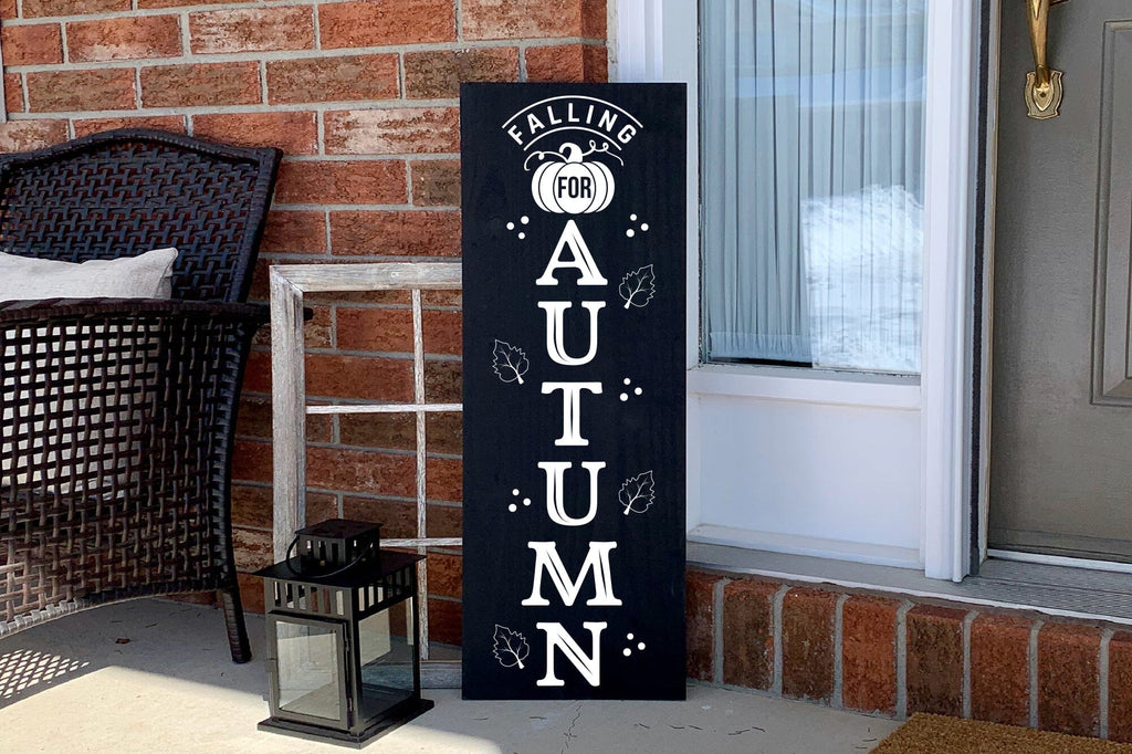 Falling for Autumn SVG | Fall Sign Making SVG - So Fontsy