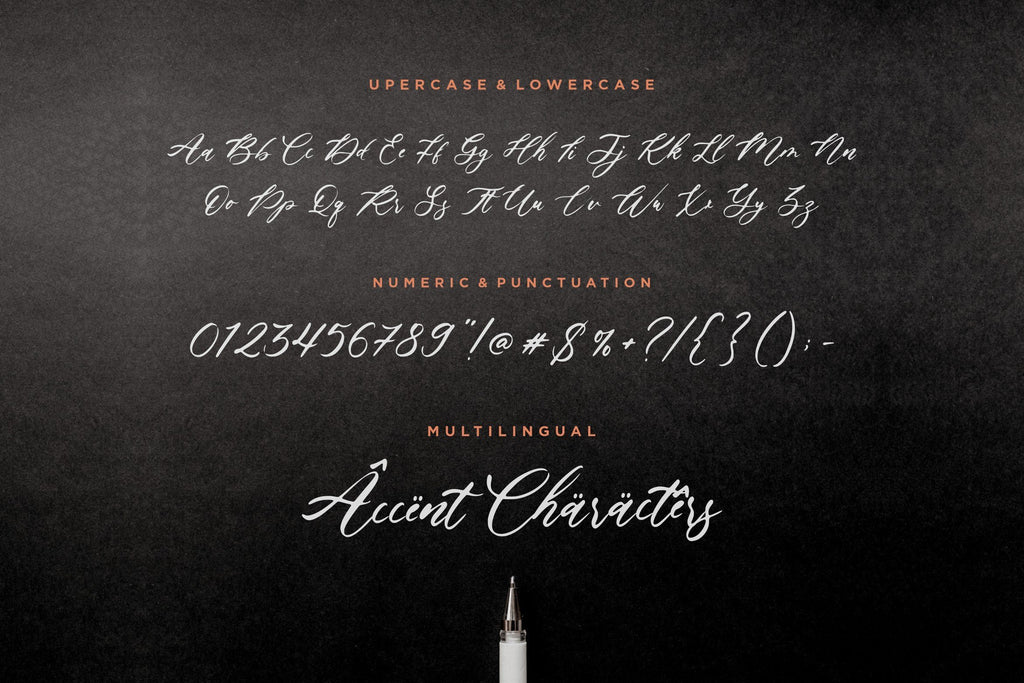 Fallout Modern Calligraphy Font - So Fontsy