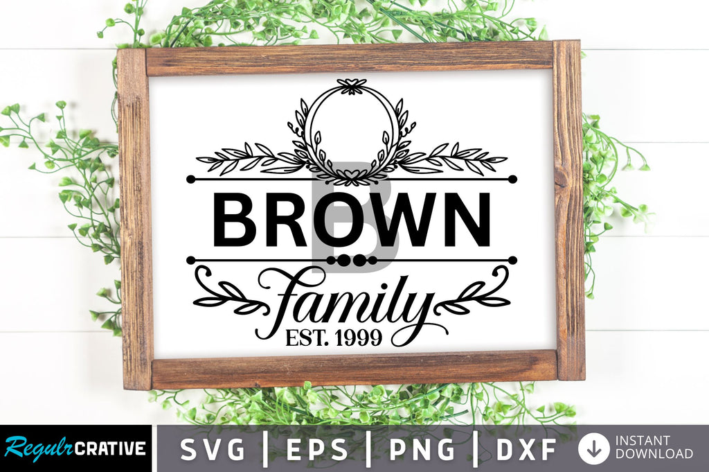 Family est SVG Design - So Fontsy