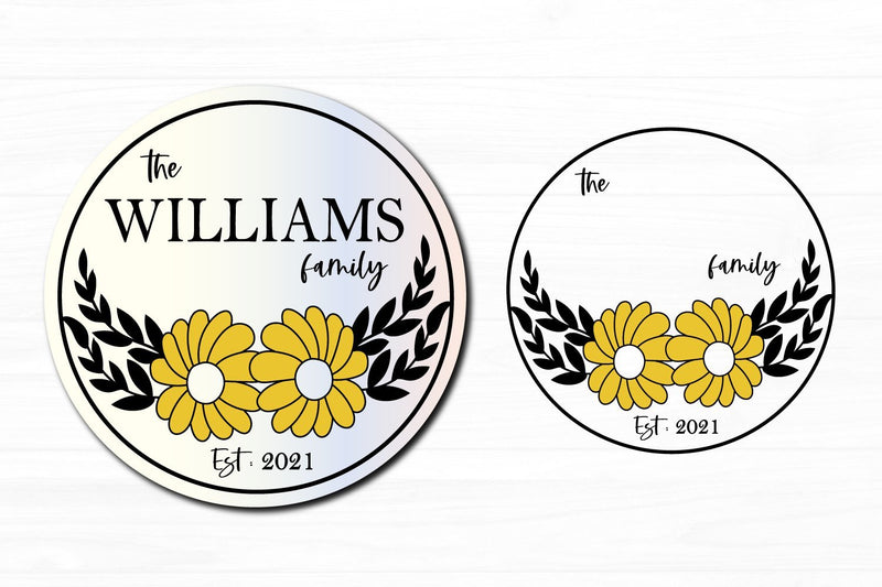 Family Monogram Design - So Fontsy