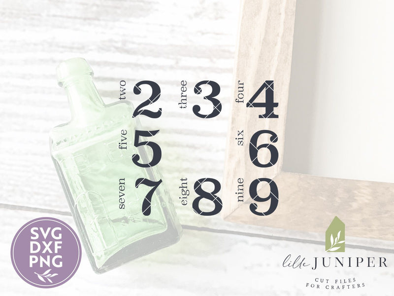 Family Number Sign SVG | Family SVG | Home SVG - So Fontsy