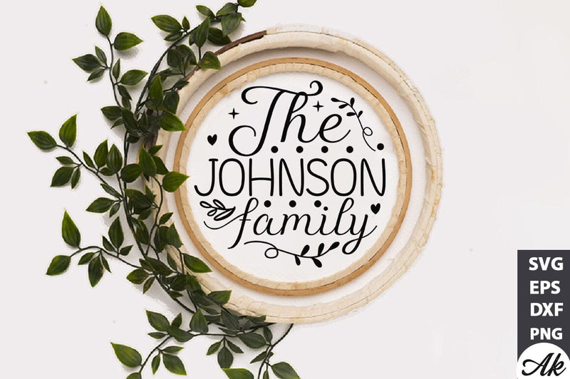 Family Round Sign SVG Bundle - So Fontsy