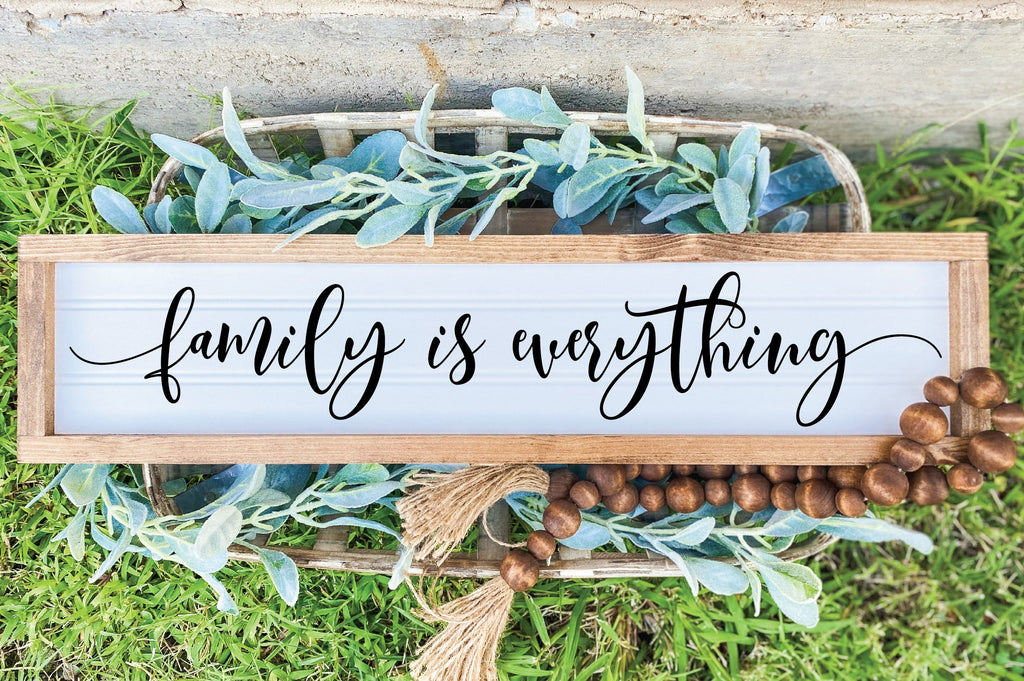 Family Sign Bundle - Farmhouse Signs Bundle - So Fontsy