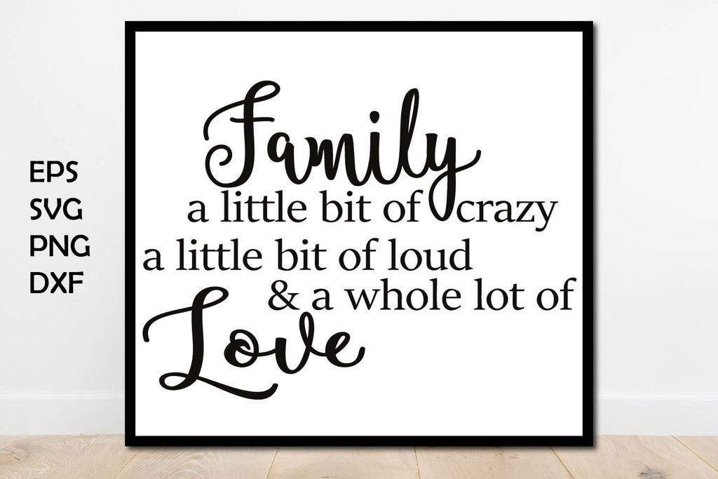 Family Sign SVG Cut File,Home Sign Svg, Family Sign Svg - So Fontsy