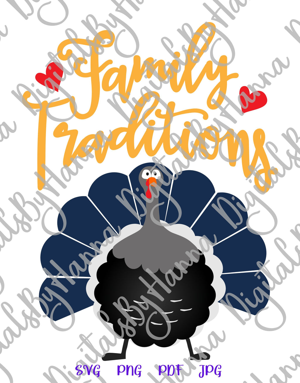 Family Traditions Print & Cut - So Fontsy