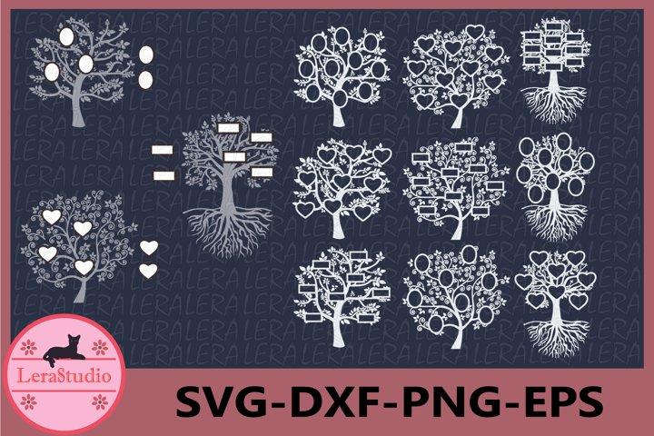 Family Tree SVG - So Fontsy