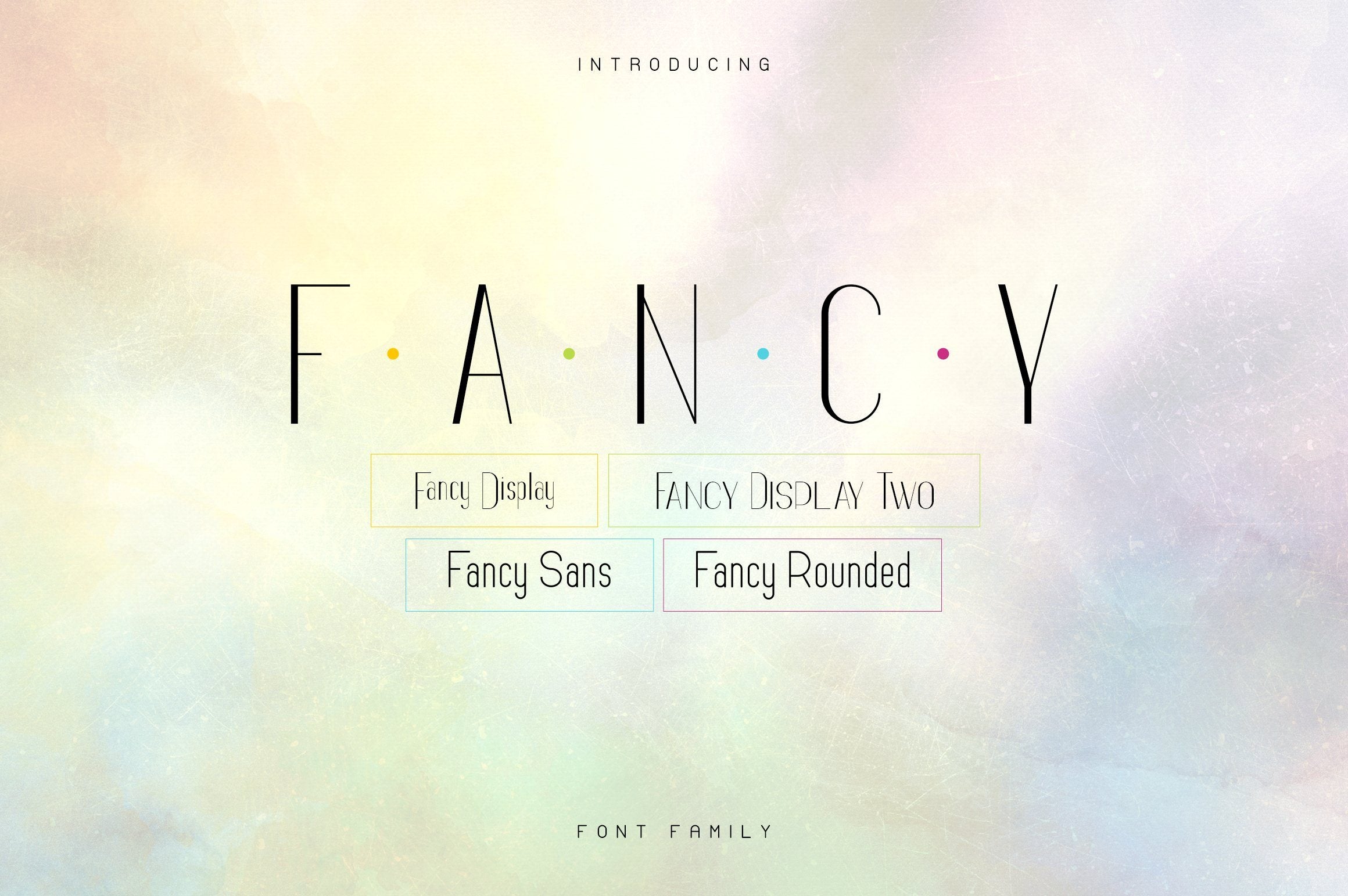Fancy Font Family - 12 Fonts | So Fontsy