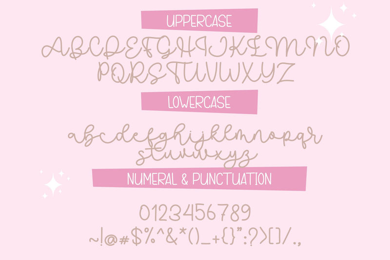 Fancy line - monoline font - So Fontsy