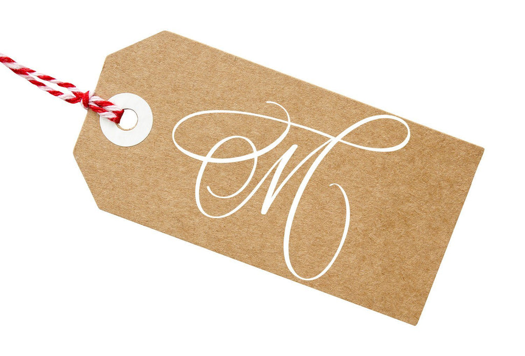 Fancy Monogram M Hand Lettered Calligraphy Cut File - So Fontsy