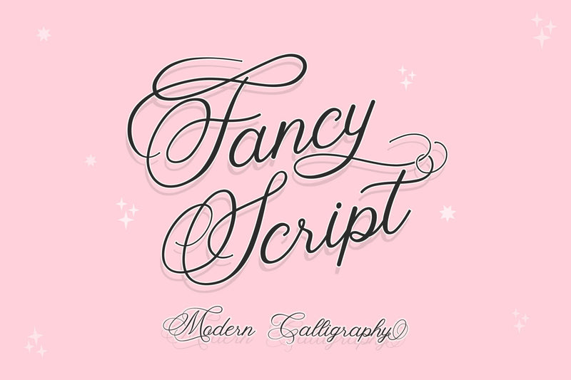 Fancy Script - So Fontsy