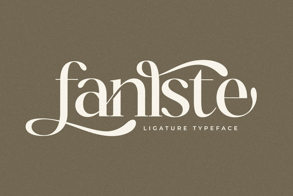 fanlste Typeface - So Fontsy