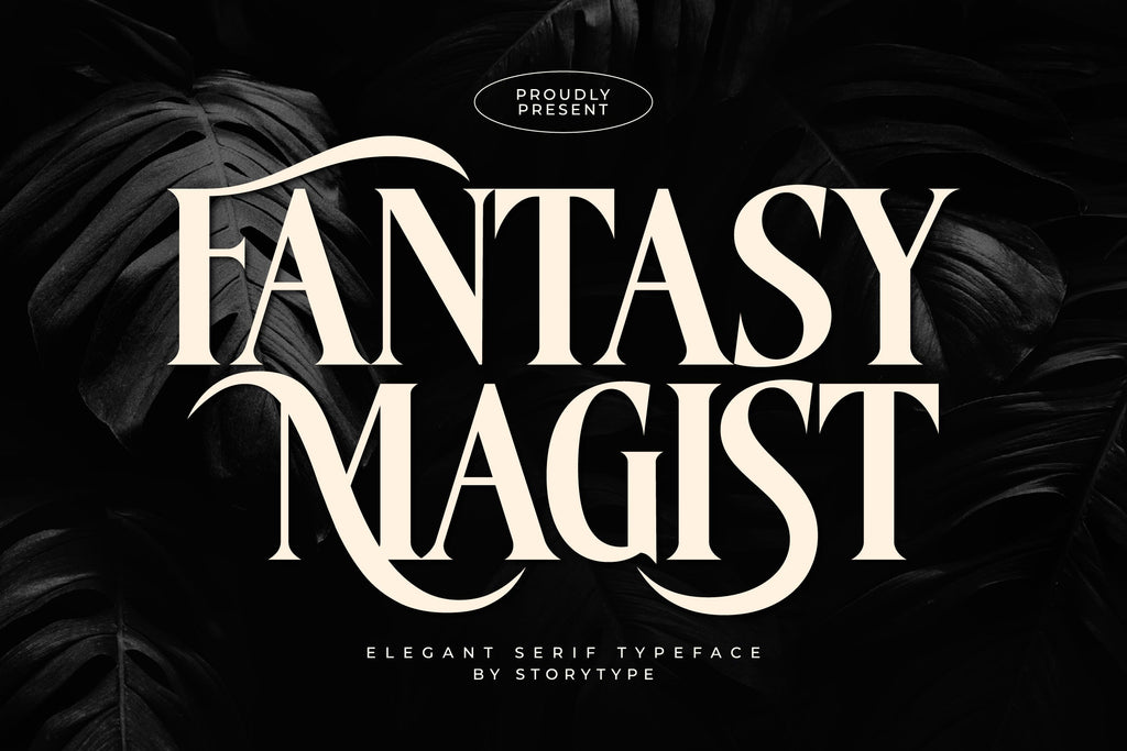 FANTASY MAGIST Typeface - So Fontsy