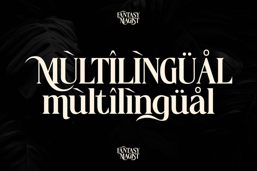 FANTASY MAGIST Typeface - So Fontsy