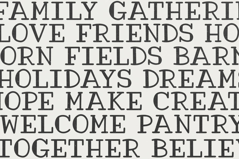 Farm Field - Handwritten Farmhouse Font - So Fontsy