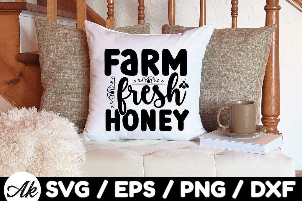 Farm fresh honey svg - So Fontsy