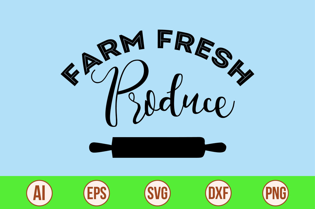 Farm Fresh Produce-svg - So Fontsy