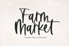 Farm Market - Handwritten Script Font - So Fontsy