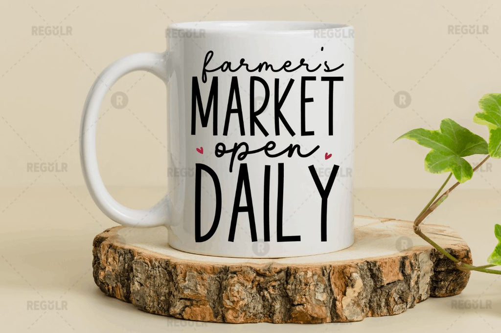 Farmers market open daily SVG - So Fontsy