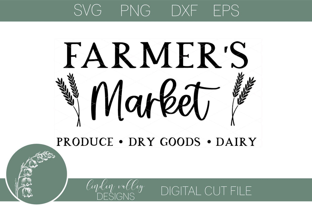 Farmers Market Svg-Farmhouse Wood Sign Svg - So Fontsy