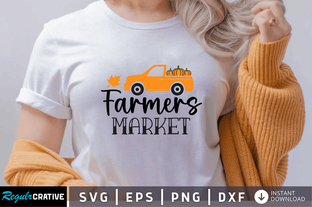 Farmers market SVG - So Fontsy