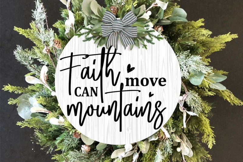 Farmhouse Christmas Round Sign Svg Bundle - So Fontsy