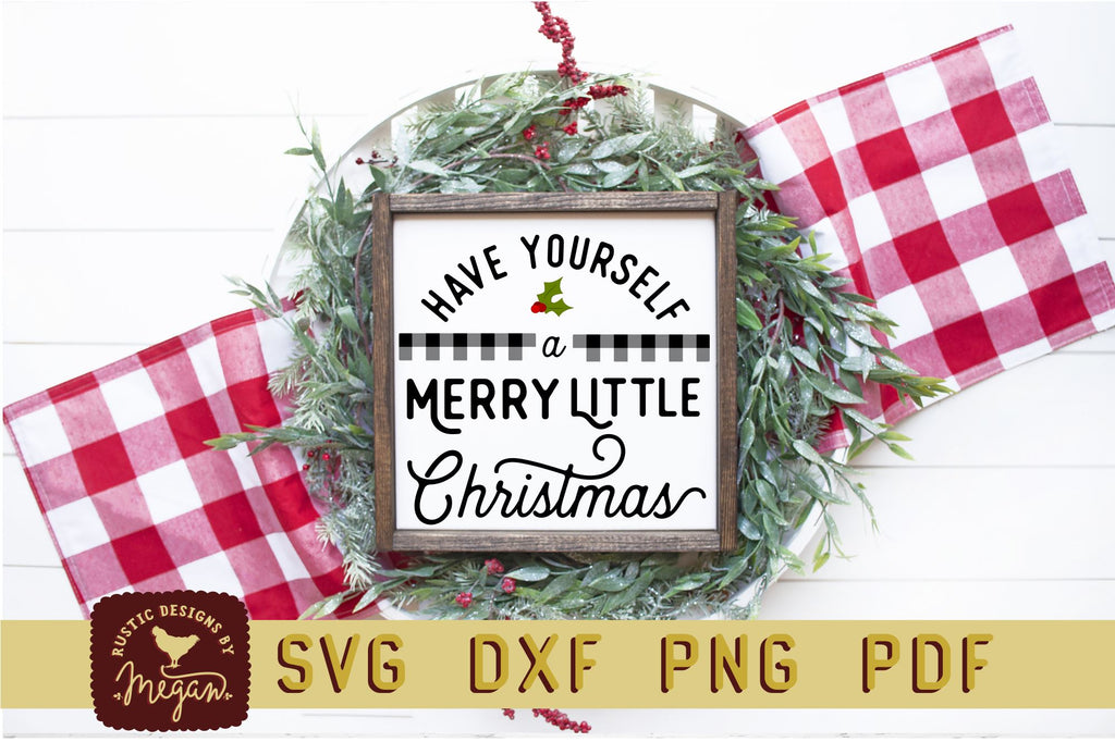 Farmhouse Christmas SVG Cut File Bundle - So Fontsy
